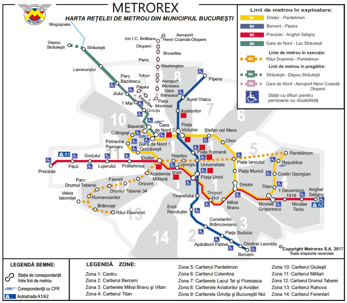 Harta Metrou Bucuresti Harta Metrou Bucuresti